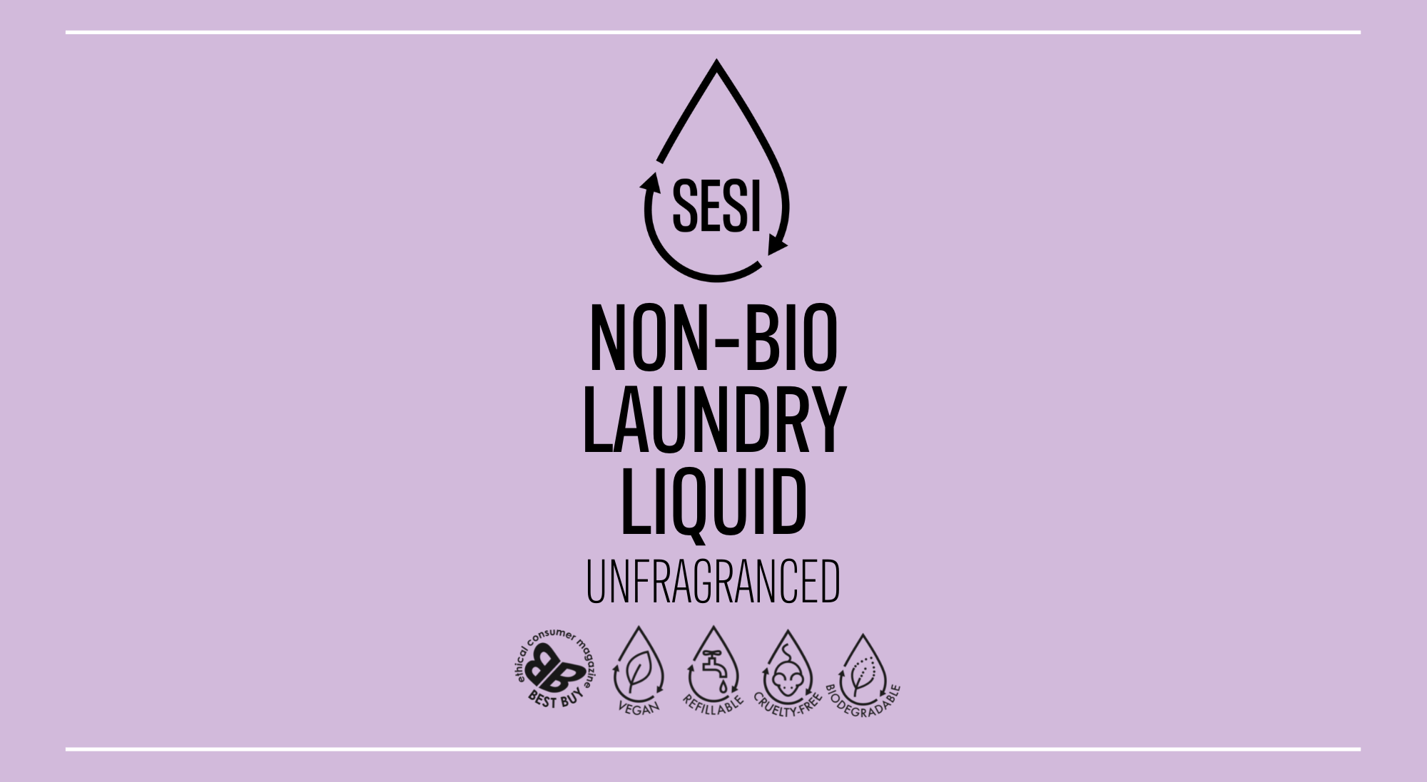 Non Bio Laundry Liquid SESI 5L – SW Coast Refills