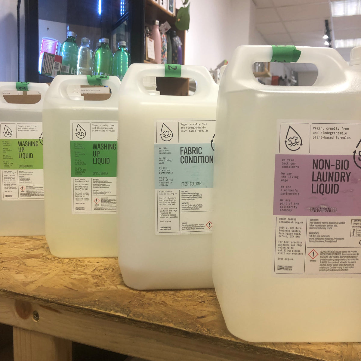 Non Bio Laundry Liquid SESI 5L – SW Coast Refills